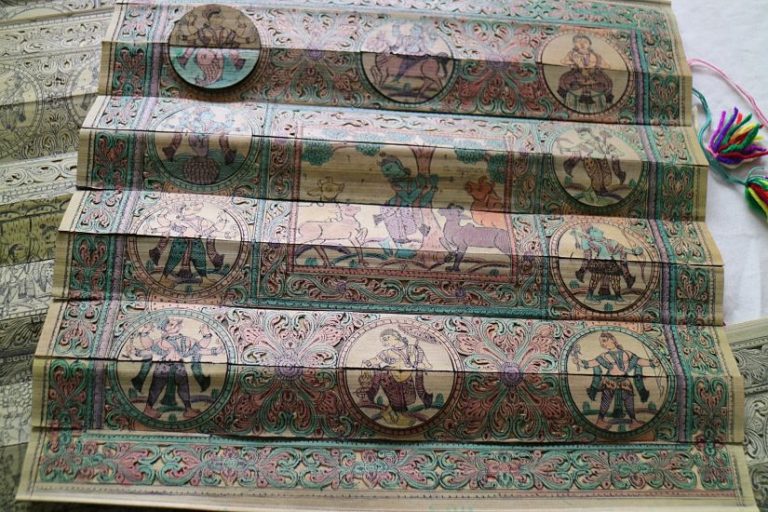 Pattachitra Art on Palm Leaves from Odisha – Irakoi